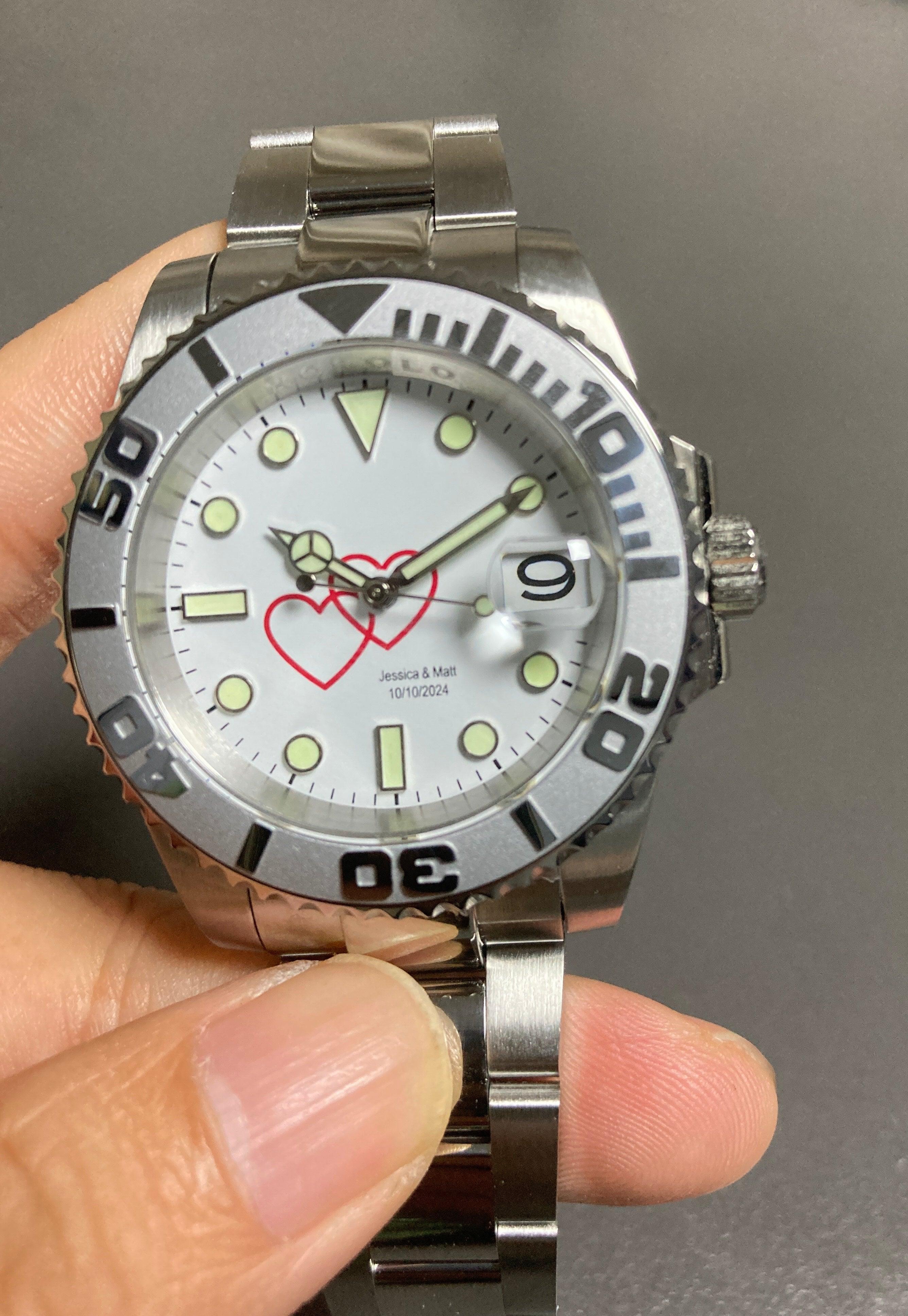 Custom Dial Printing – Upload Your Design | Horolo Watches